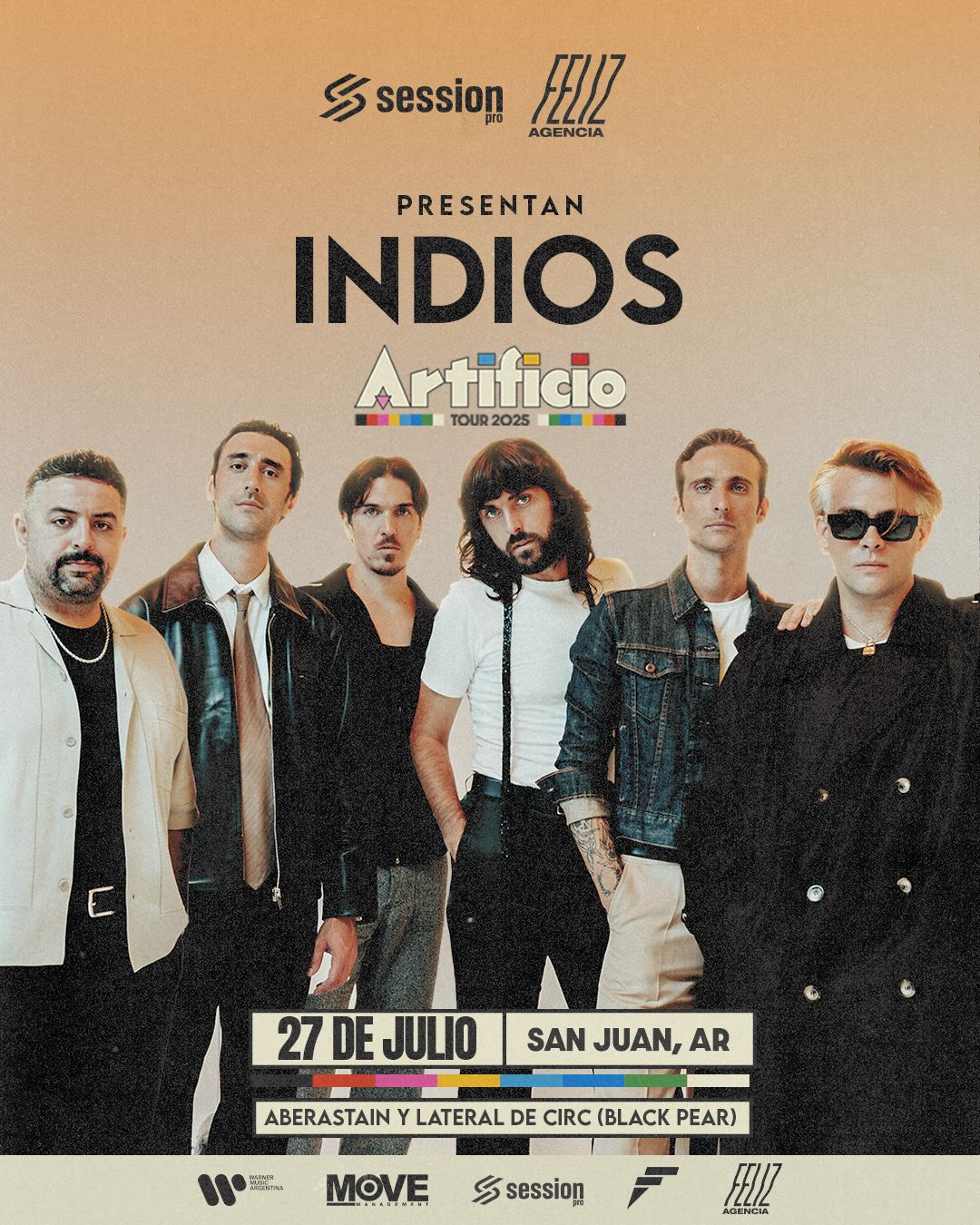 FELIZ AGENCIA y SESSION PRO presentan INDIOS en San Juan | FlashPass